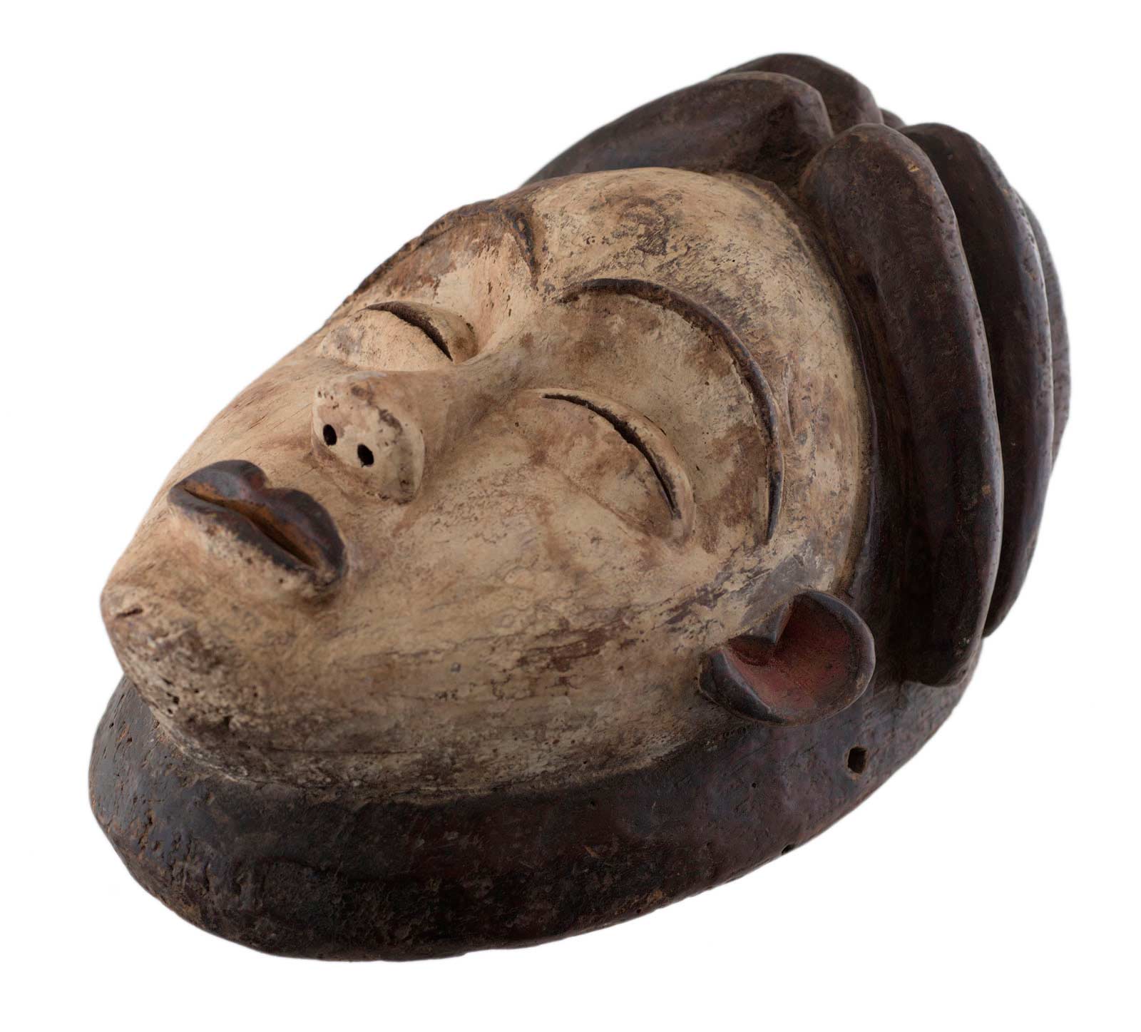 MASQUE AFRICAIN POUNOU DU GABON PUNU - MASQUES AFRICAINS - Masque ...