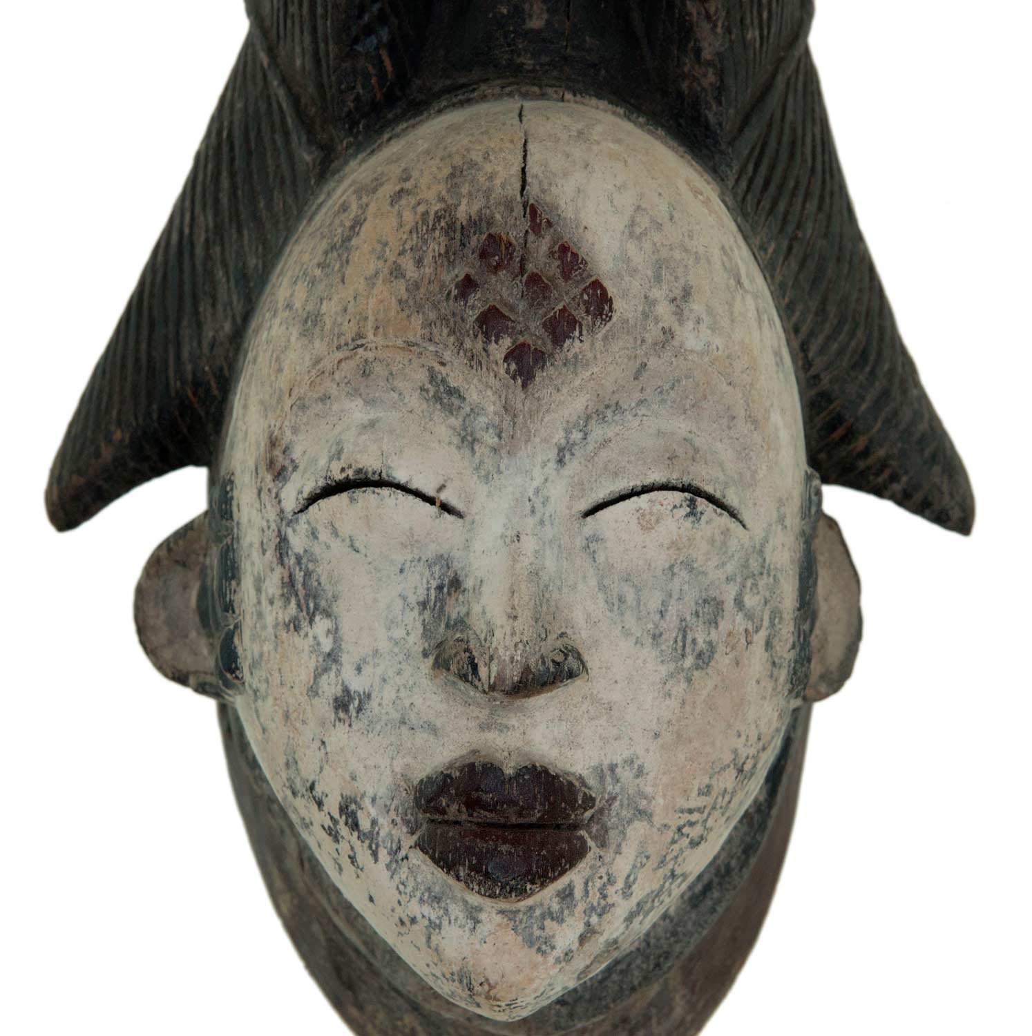 MASQUE AFRICAIN POUNOU DU GABON PUNU - MASQUES AFRICAINS - Masque ...