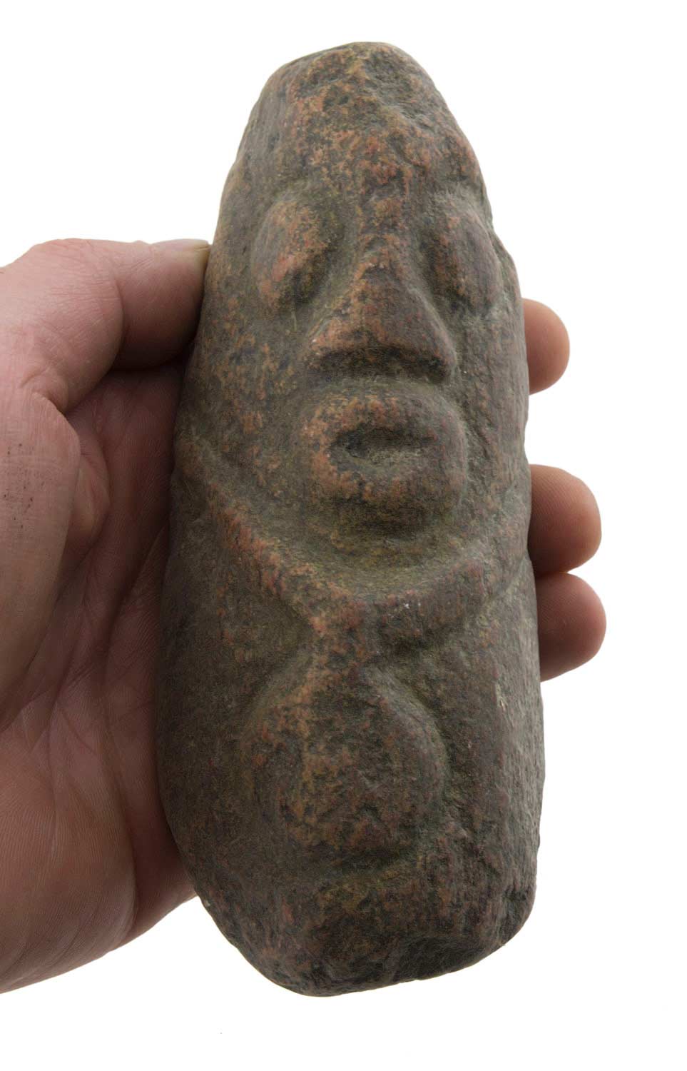 Monolithe Akwanshi Atal Anthropomorphe 16cm Pierre Cross River Cameroun