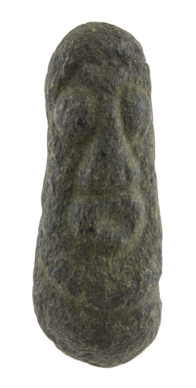 Reliquaire Anthropomorphe Monolithe Akwanshi Atal 17cm Cameroun Cross River