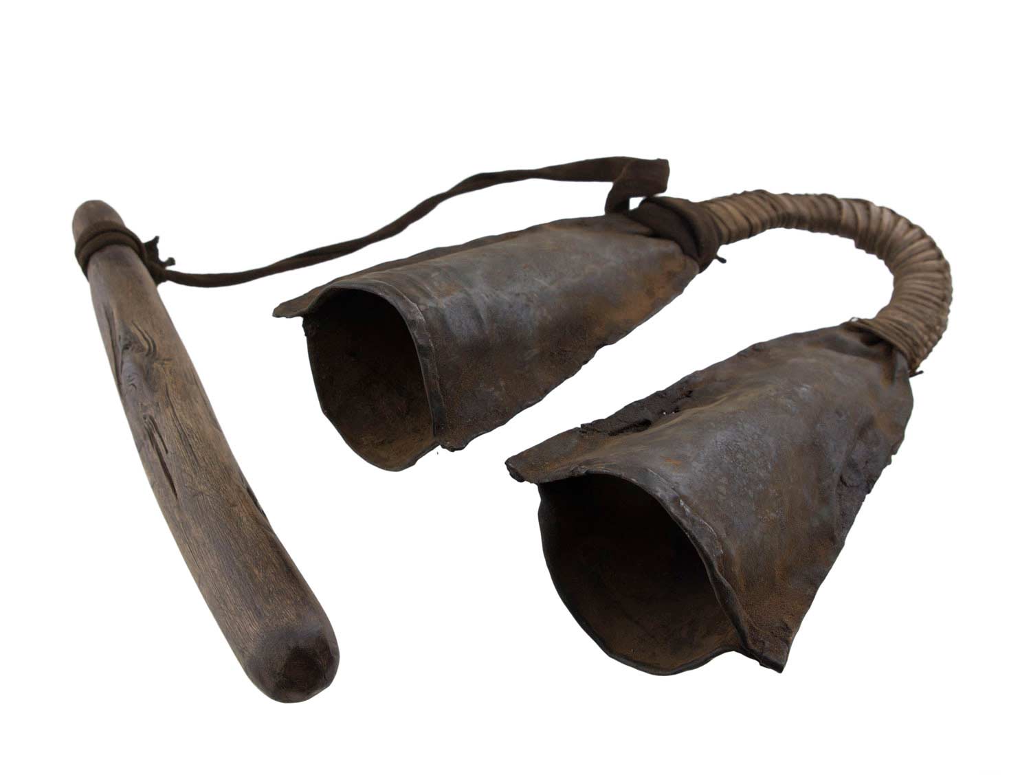 Instruments de Musique Africains - Harpe - Guiro - Maracas - Cloche