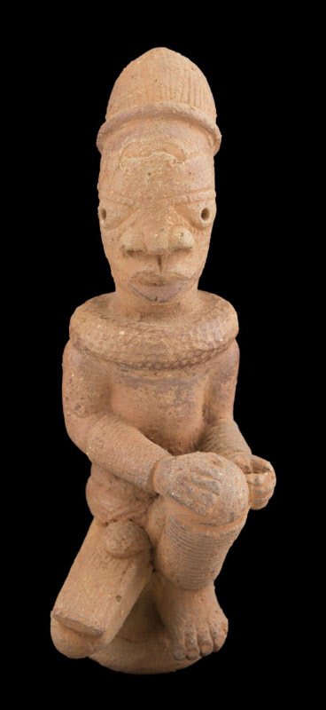 Statue style Nok Nigeria 22cm Terre Cuite Africaine Art Premier