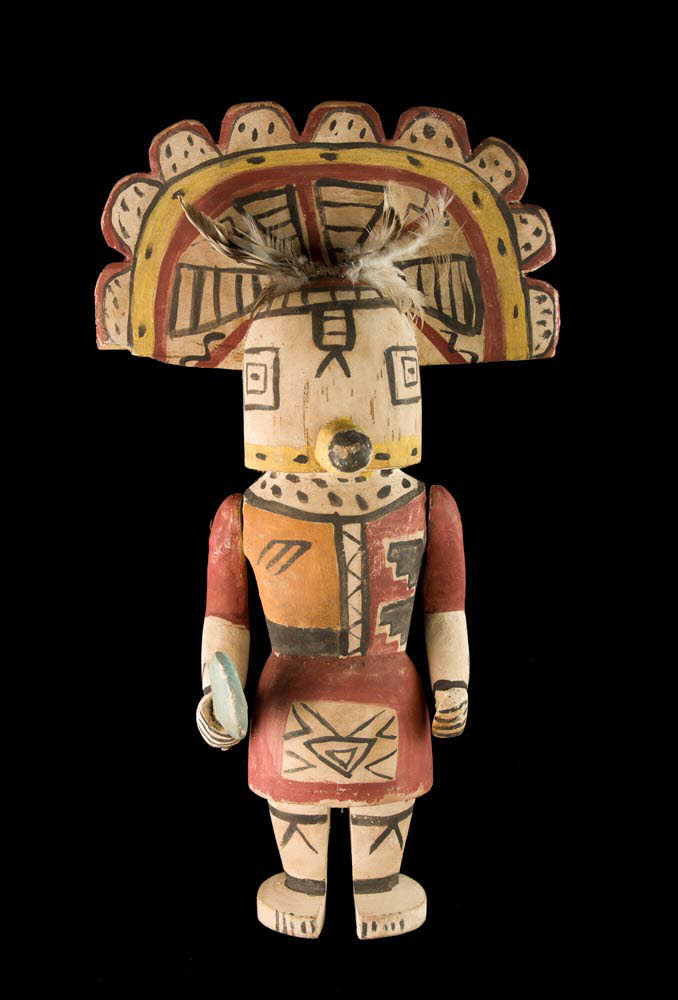 Poupée de style Hopi Kachina Zuni Hemis 36 cm - art-africain.co