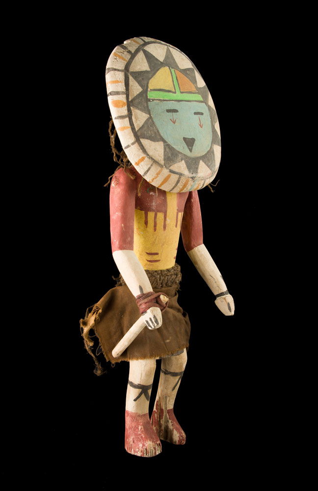 Poupée style Hopi Kachina Tawa Soleil