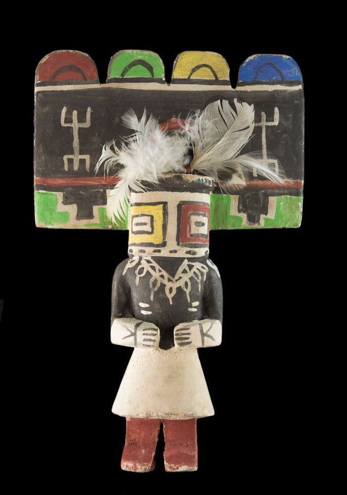 Poupée style Hopi Kachina Hemis Zuni