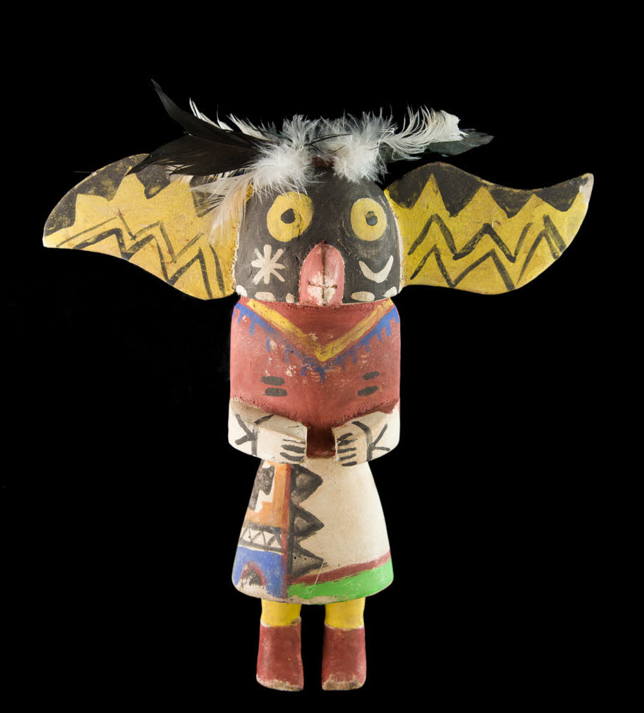 Poupée style Hopi Kachina Zuni Aigle 21 cm