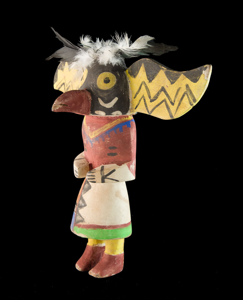 Poupée style Hopi Kachina Zuni Aigle 21 cm