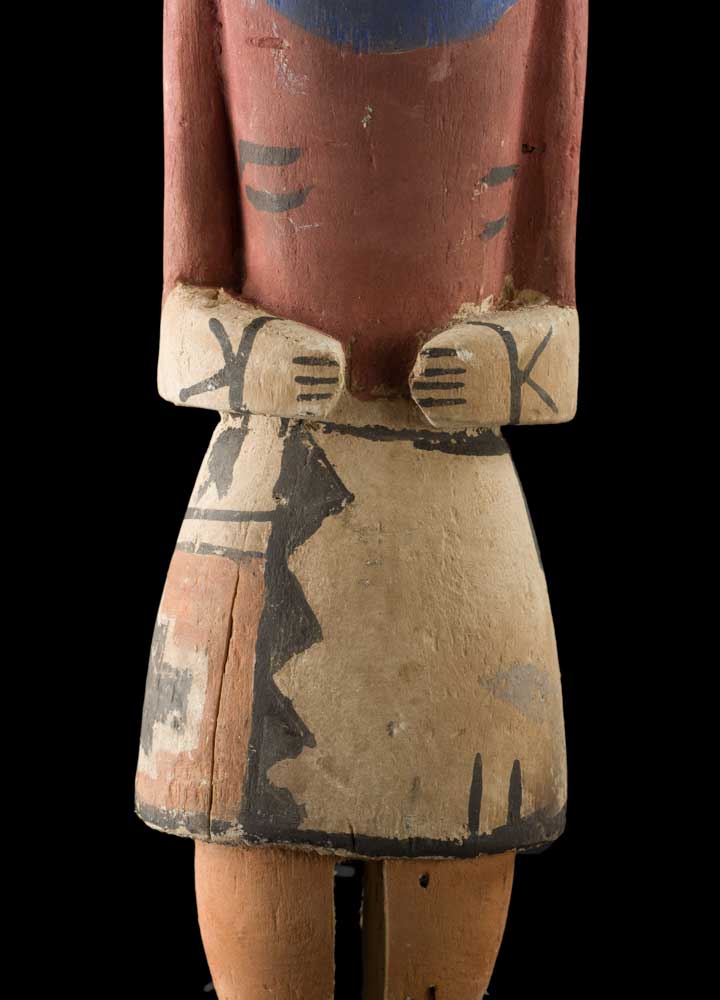 Poupée style Hopi Guerrier Zuni Kachina 38 cm - art-africain.co