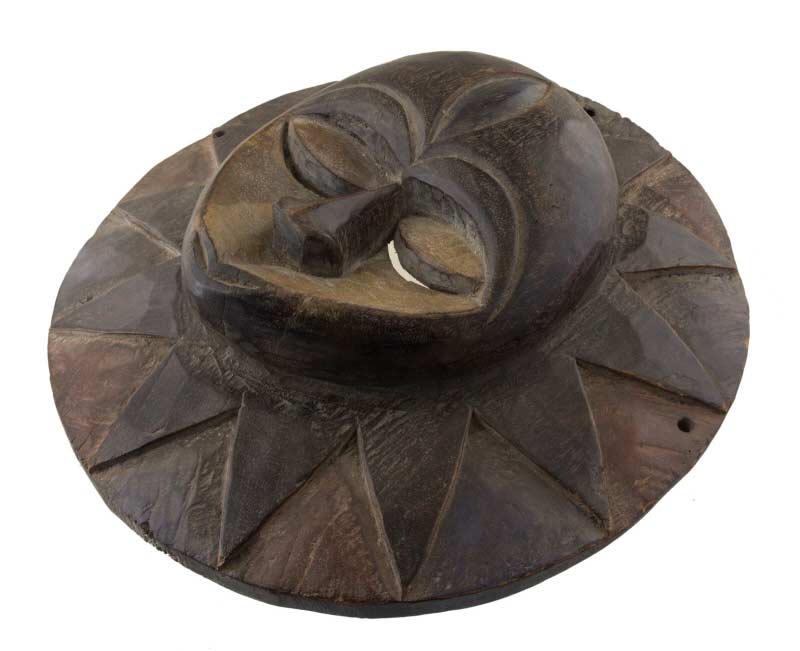 Masque Eket Africain Soleil Nigeria Art Tribal Premier Primitif Afrique ...