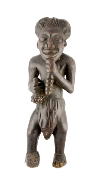 STATUE CHEF FON BAMOUN CAMEROUN - Statues Africaines - Statue Ethnique ...