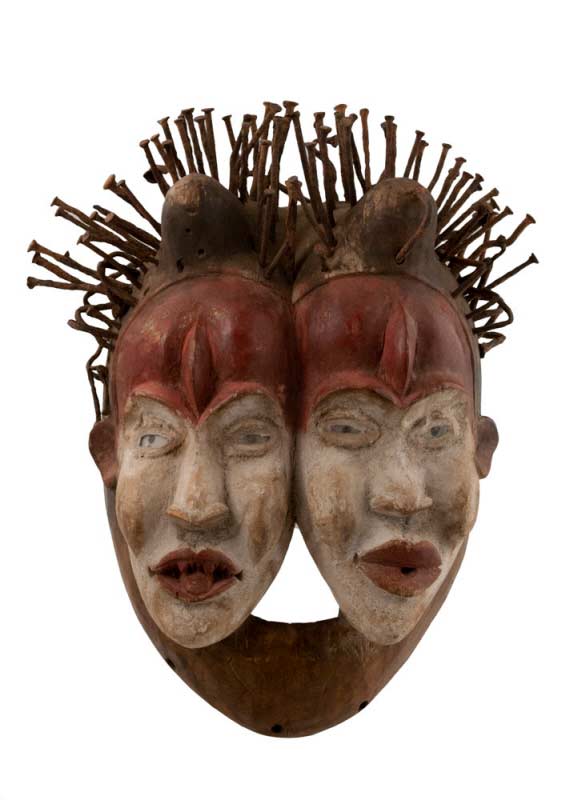 MASQUE AFRICAIN VILI KONGO ART PREMIER MASK RDC CONGO - Masques ...