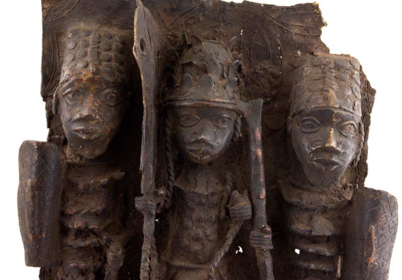 Plaque Royale de palais Ife Beni Edo Oba-Benin Nigeria