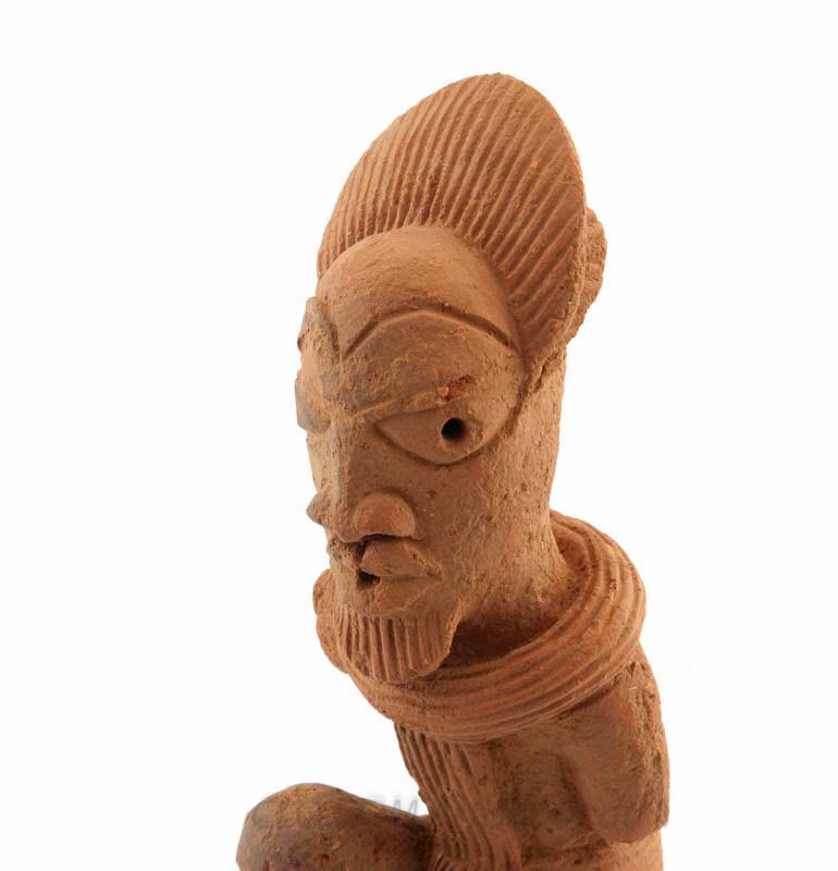 STATUE NOK NIGERIA - art africain - Objets rituels en terre cuite ...