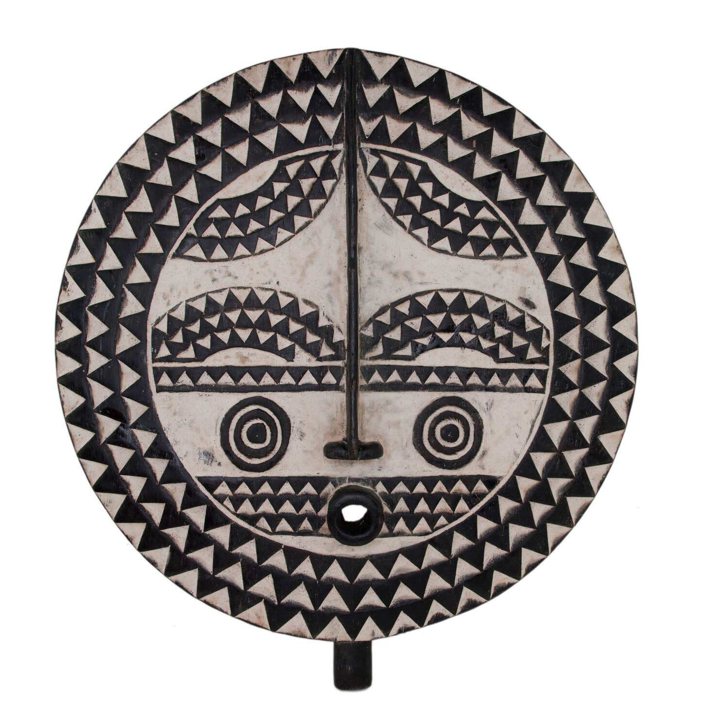 Bwa Masque solaire planche Soleil 49 cm Burkina Faso Art primitif ...