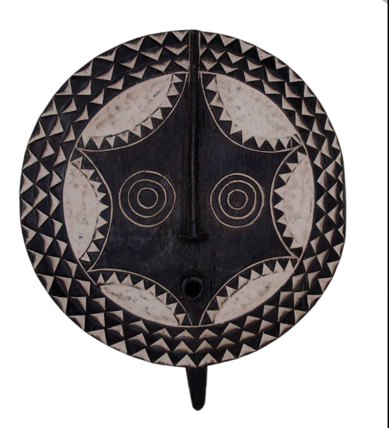 Masque Bwa Soleil planche 48 cm Burkina Faso Art primitif africain 17242