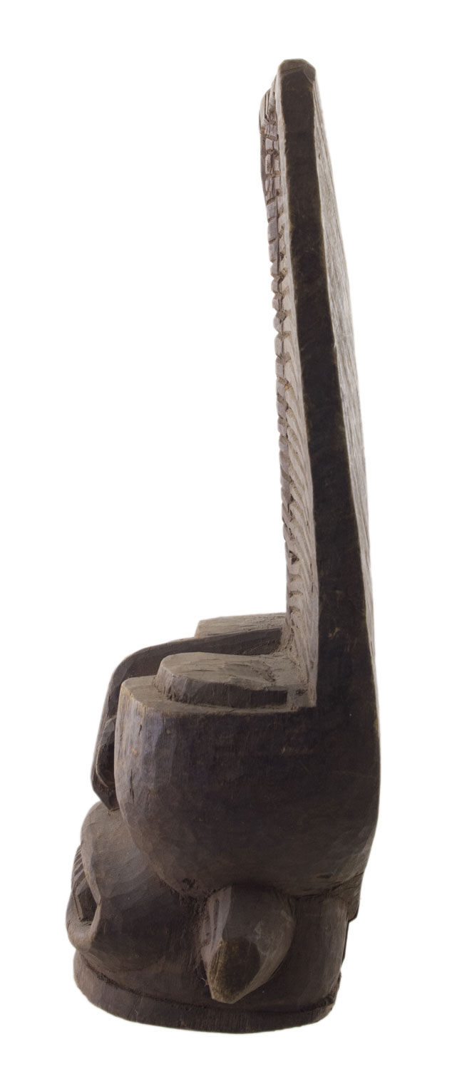 Masque Africain Batcham Bamileke Cameroun 51cm Art Tribal Premier Primitif