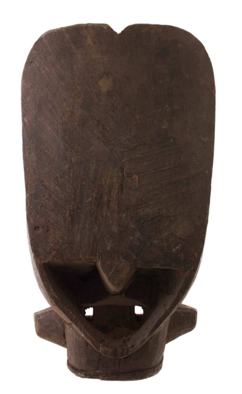 Masque Africain Batcham Bamileke Cameroun 51cm Art Tribal Premier Primitif