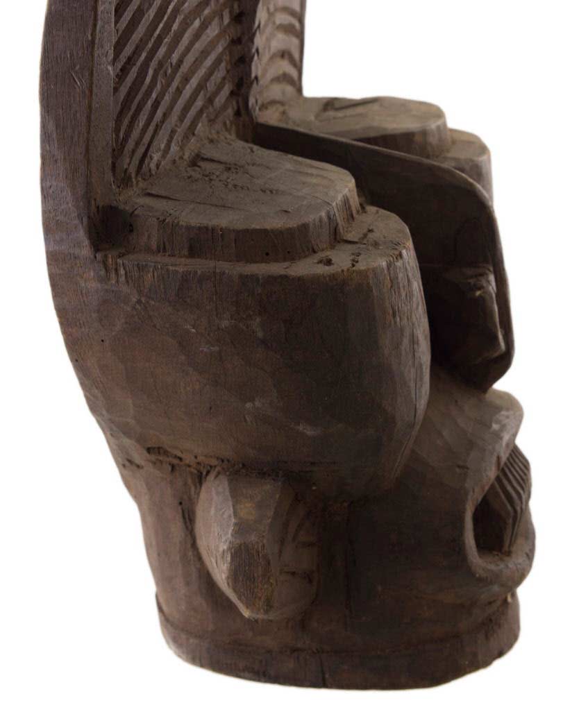 Masque Africain Batcham Bamileke Cameroun 51cm Art Tribal Premier Primitif