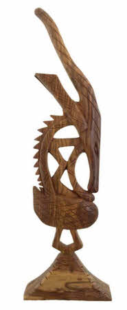 CIWARA TIWARA CHIWARA ANTILOPE DU MALI - masque antilope - cimier ...